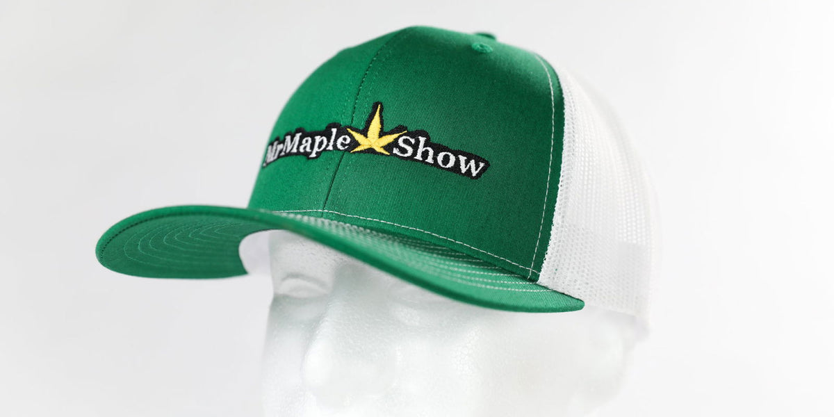 Hat - 'MrMaple Show' - Richardson 112 - Green & White — Mr Maple │ Buy ...